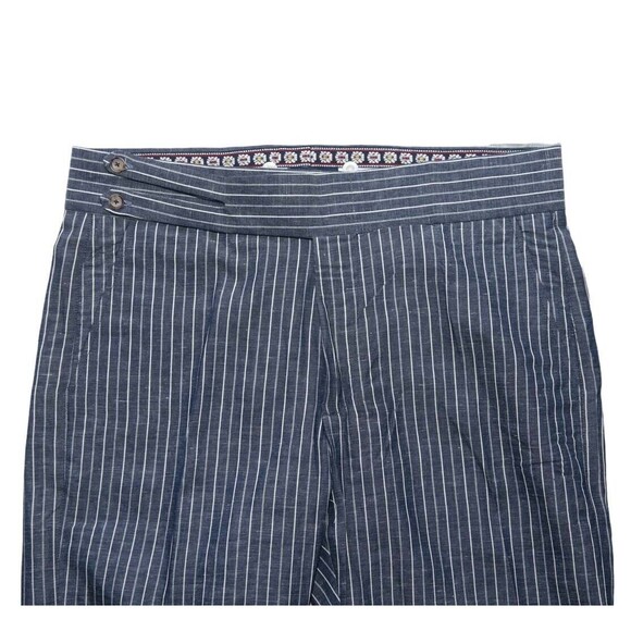 Chiragh Apparel | Pants | Mens Gurkha Pants Blue White Striped Cotton ...